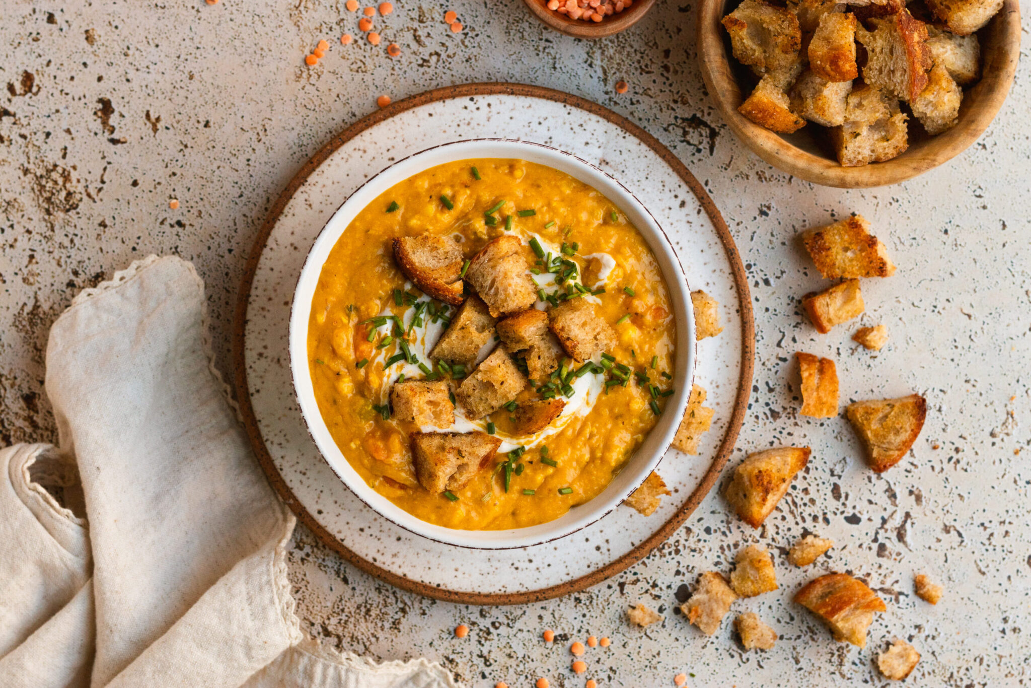 Golden Lentil Soup - For the Love of Gourmet